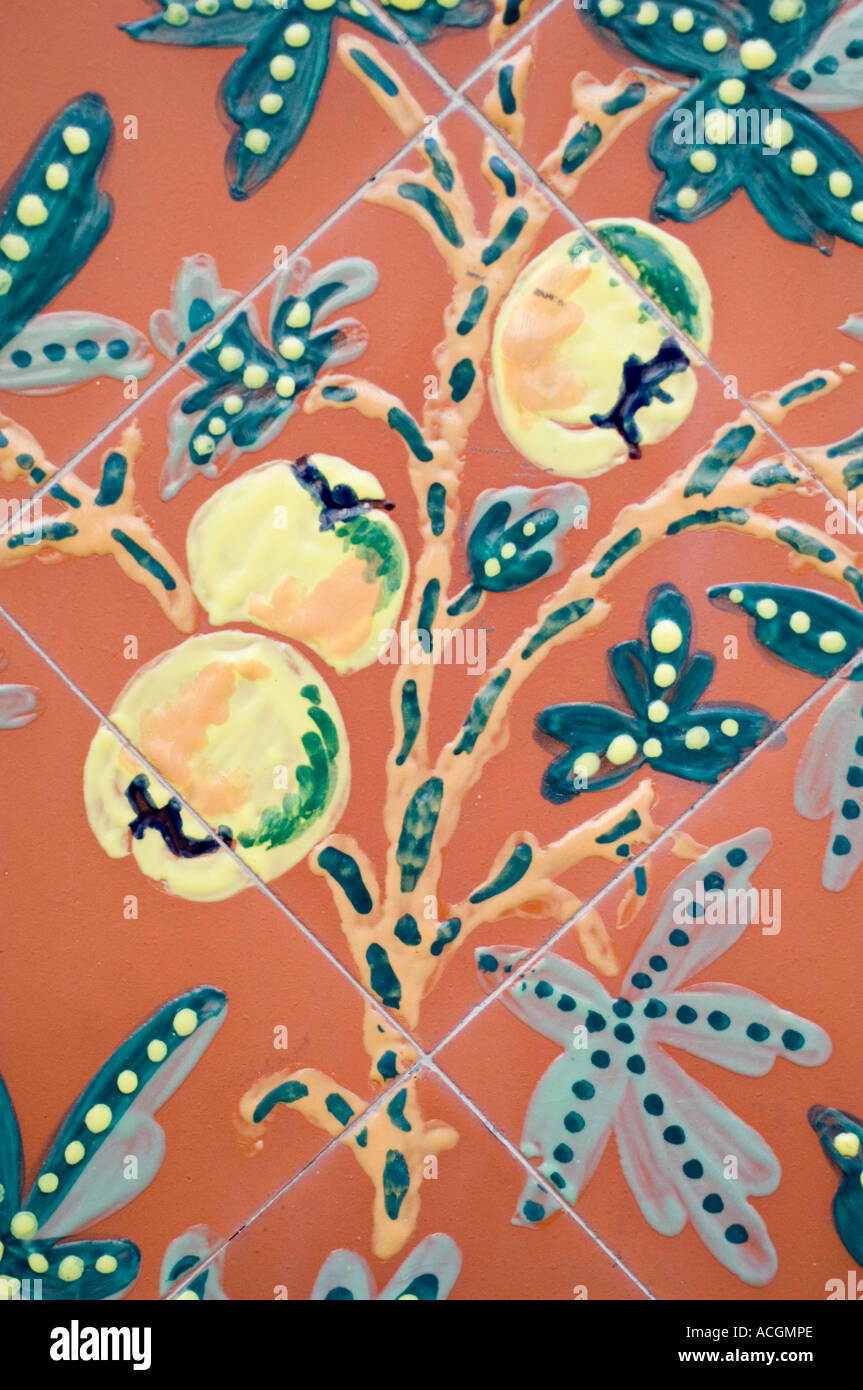 Mosaic in CCCB, Centre for Contemporary Culture of Barcelona, 1990-1994 ...