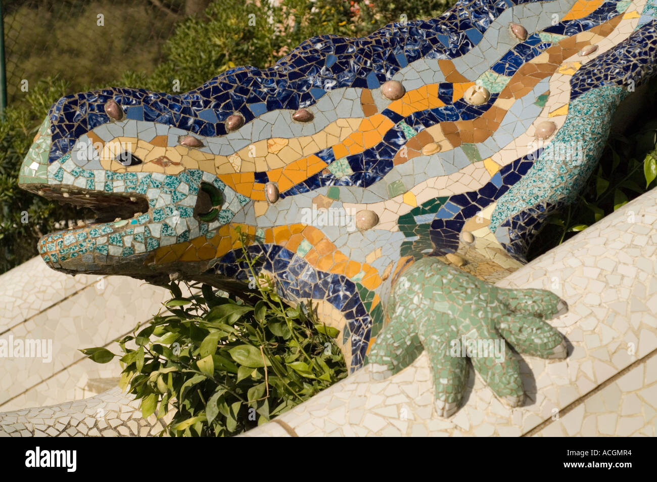 Antoni Gaudi Salamander Stock Photos & Antoni Gaudi Salamander Stock ...