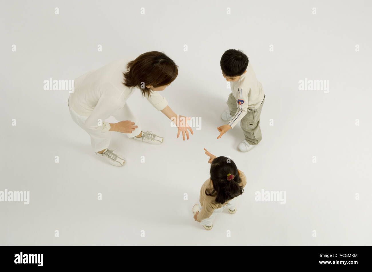 Two boys rock paper scissors hi-res stock photography and images - Alamy