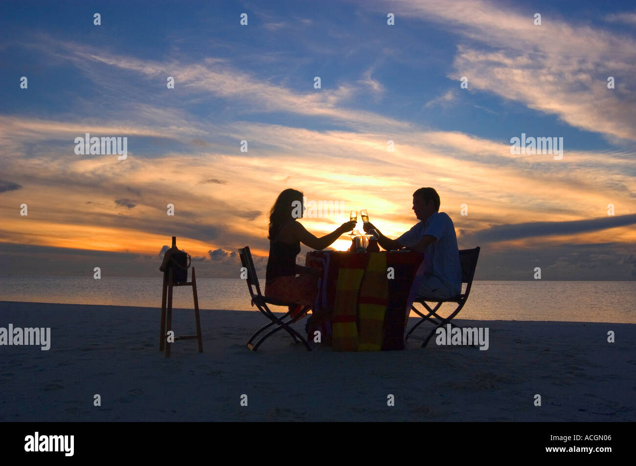 Maldives romantic getaway hi-res stock photography and images - Alamy