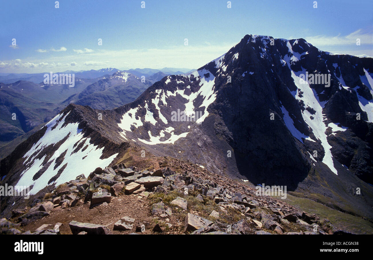 Carn mór dearg arête hi-res stock photography and images - Alamy