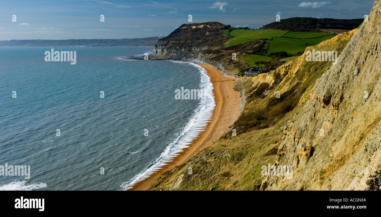 Ridge cliff jurassic coast hi-res stock photography and images - Alamy