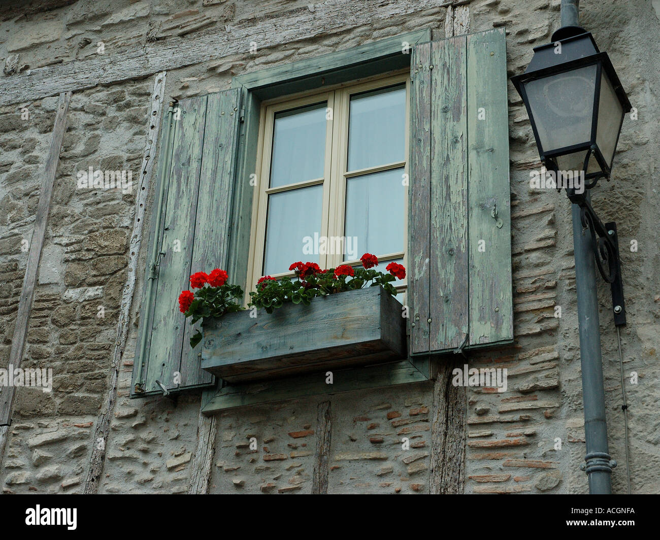 French Window in carcassone Stock Photo - Alamy