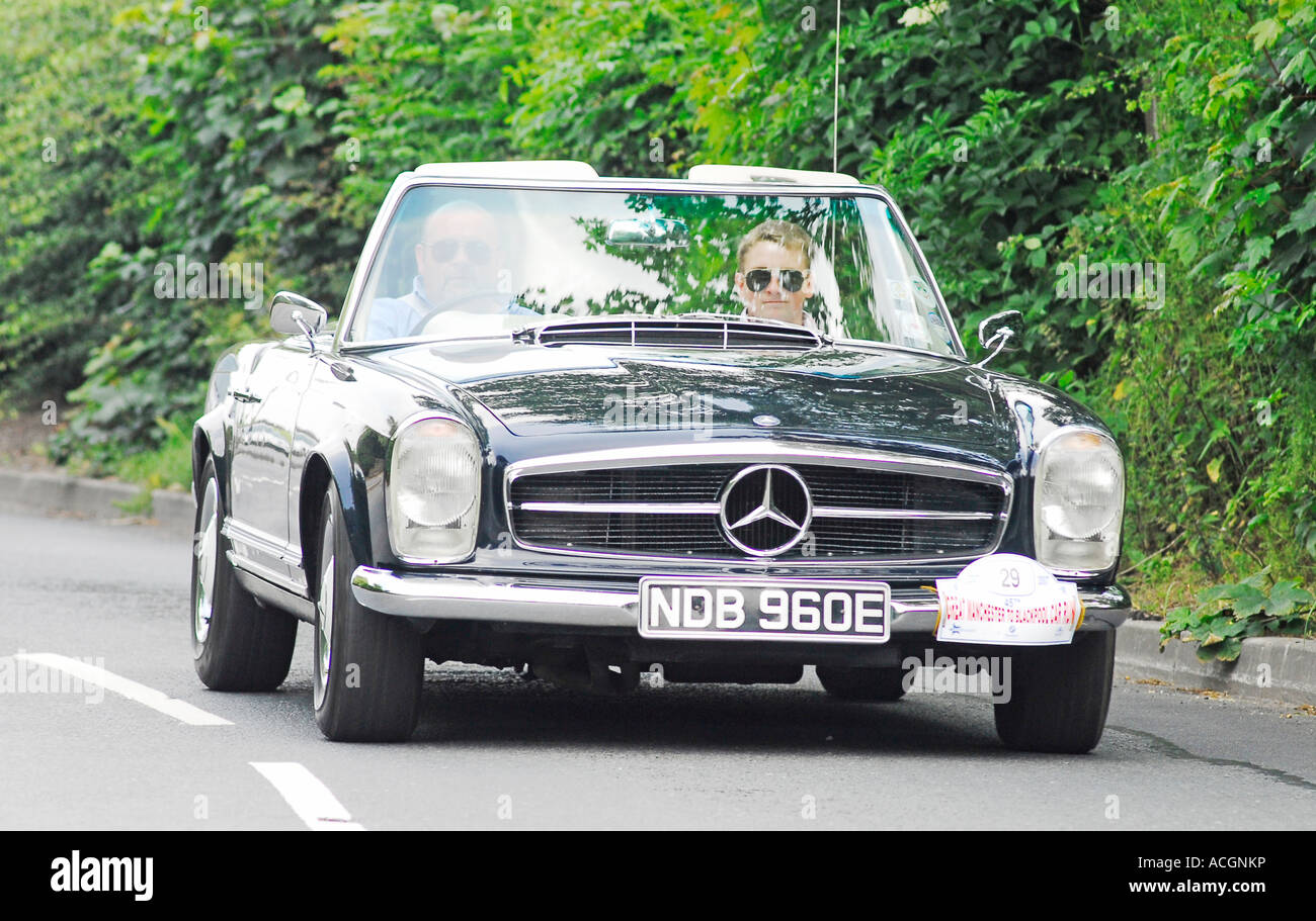 The annual Manchester to Blackpool car run organized by the Lancashire ...