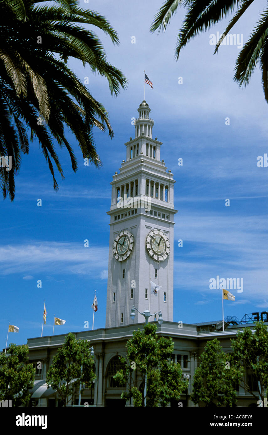 New Ferry Building at the Port of San Francisco San Francisco CA Stock ...