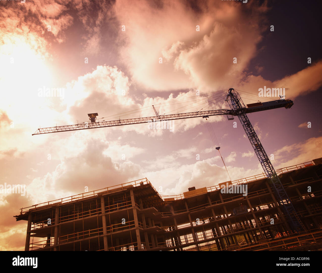 Skeletal structure under construction hi-res stock photography and ...