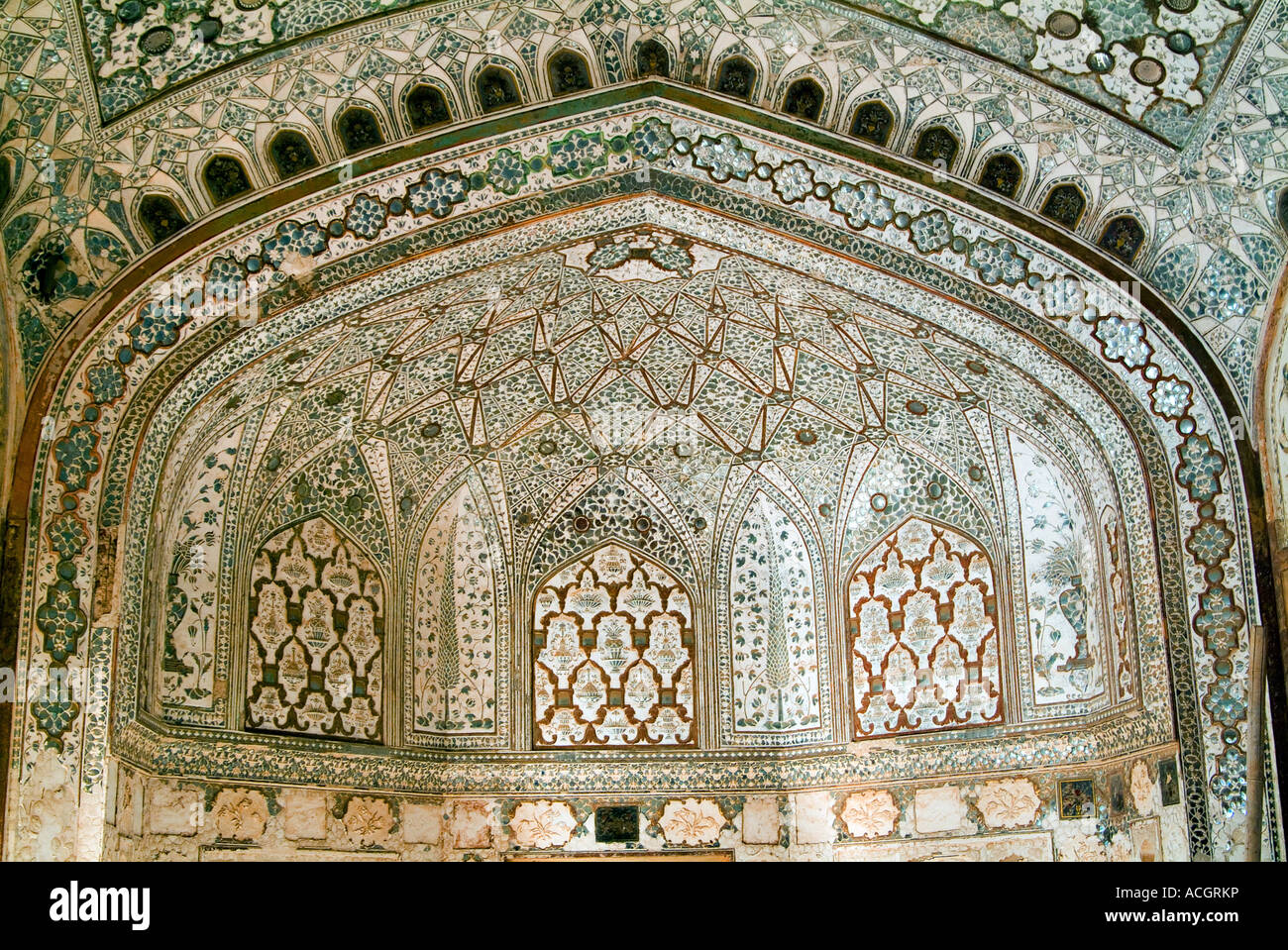 Historic marvelous Mohammedan architecture in Jaipur India Stock Photo ...