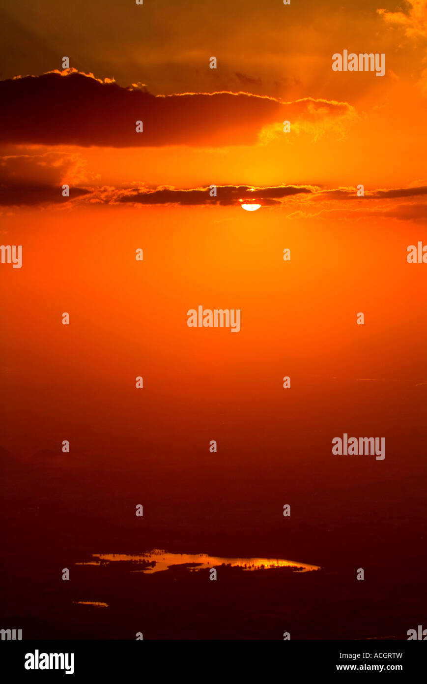 Sunset in mount abu Rajasthan India Stock Photo - Alamy