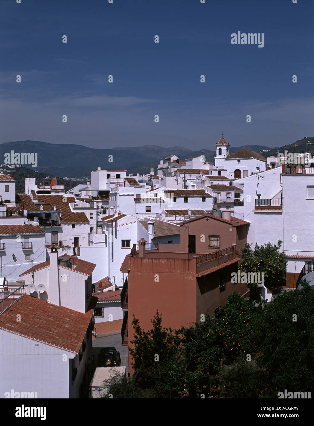 White village sayalonga hi-res stock photography and images - Alamy