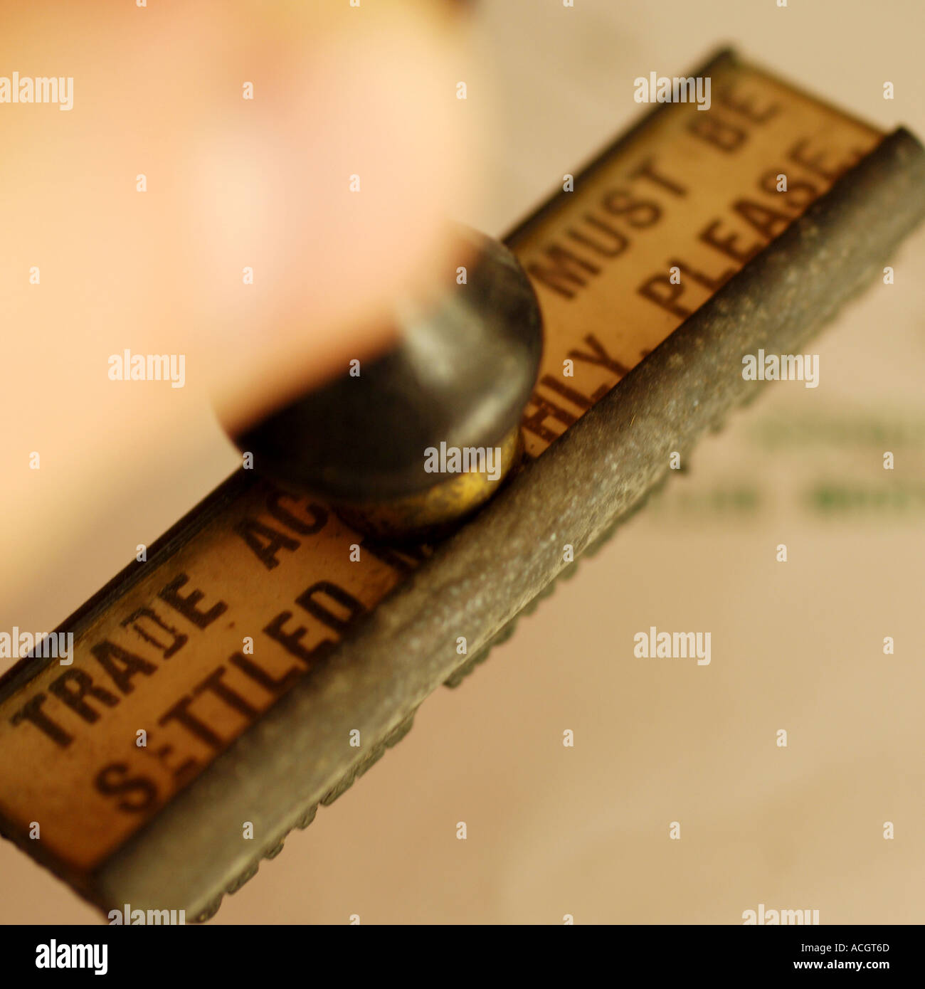 Accountable stamp hi-res stock photography and images - Alamy