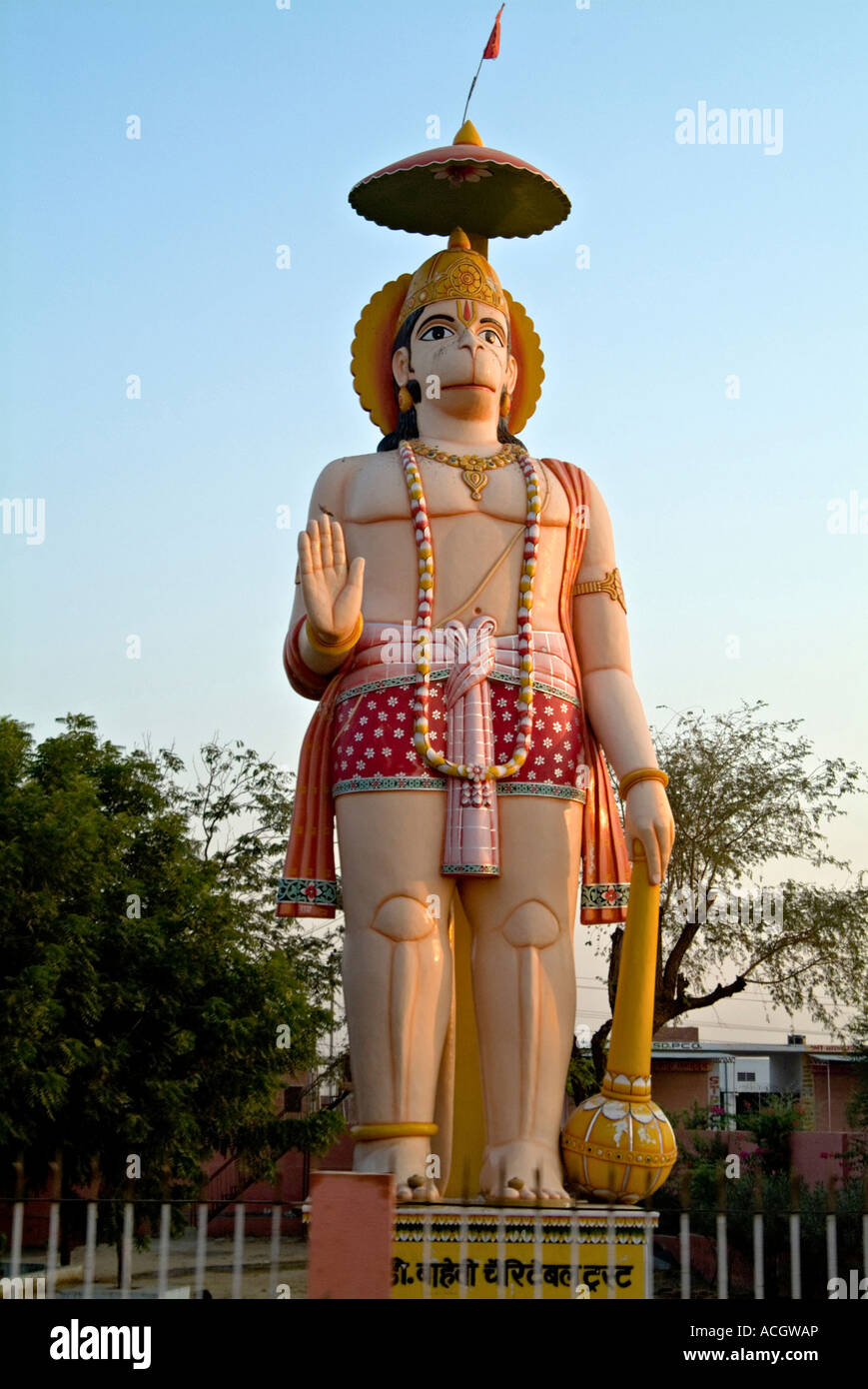 HUGE STATUE OF HANUMAN HINDU LORD Stock Photo - Alamy