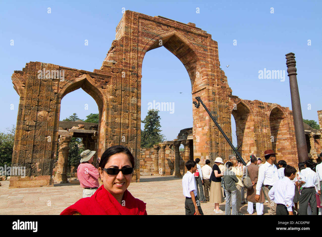 BUILDING RUINS PART OF QUTUB MINAR COMPLEX Stock Photo - Alamy