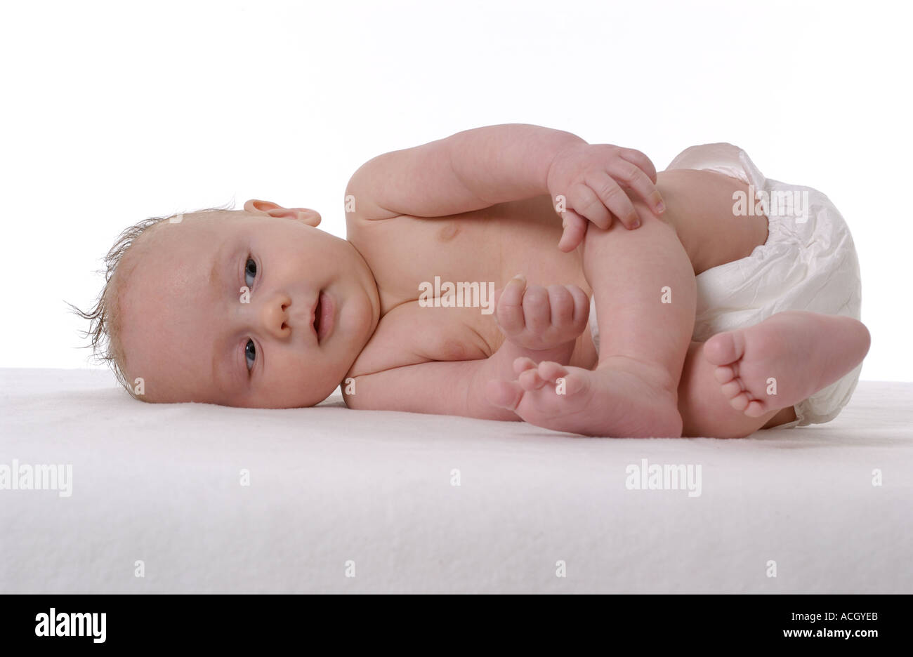 Lying on his side hi-res stock photography and images - Alamy