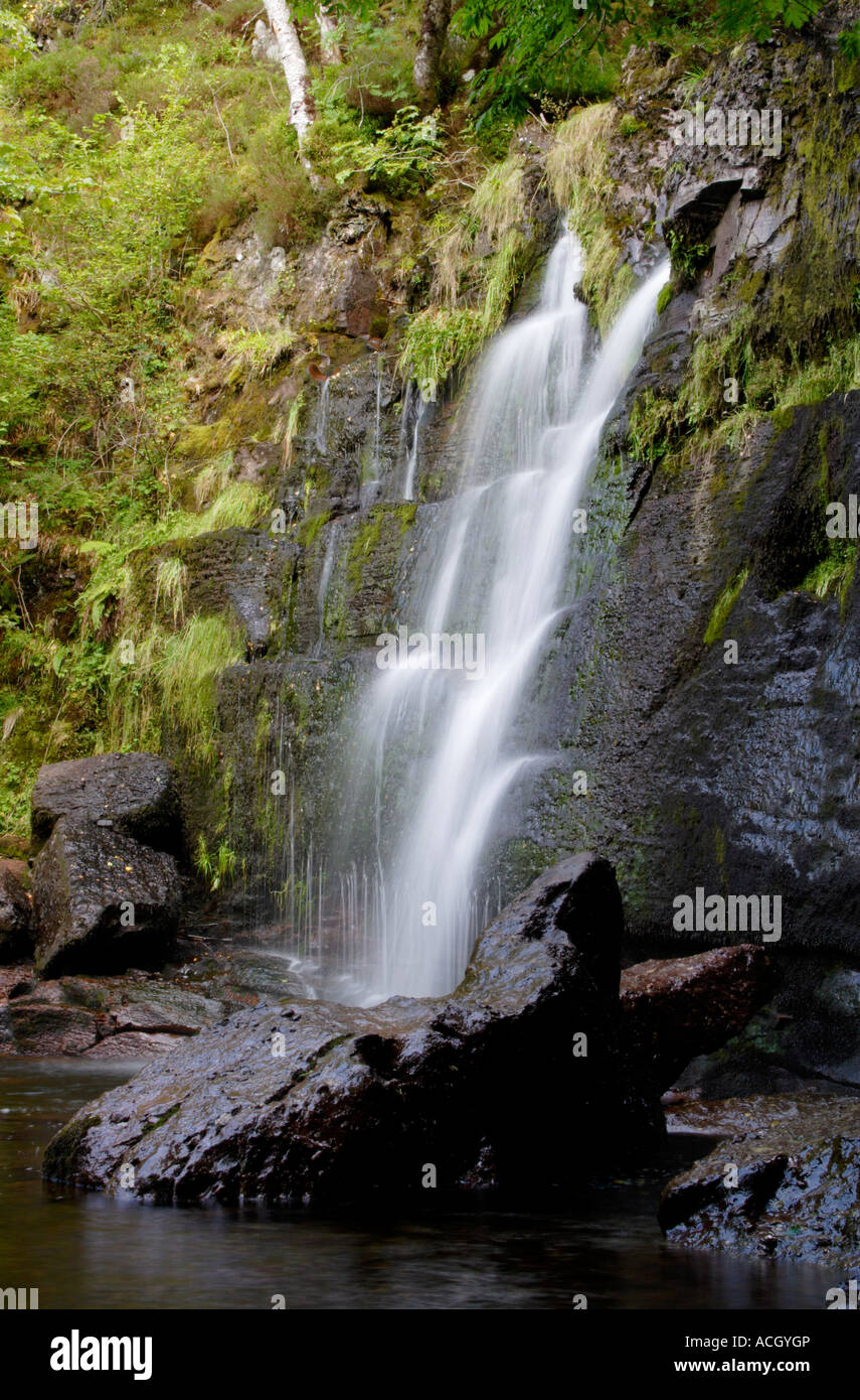 Waterfall in western highlands kilmore hi-res stock photography and ...