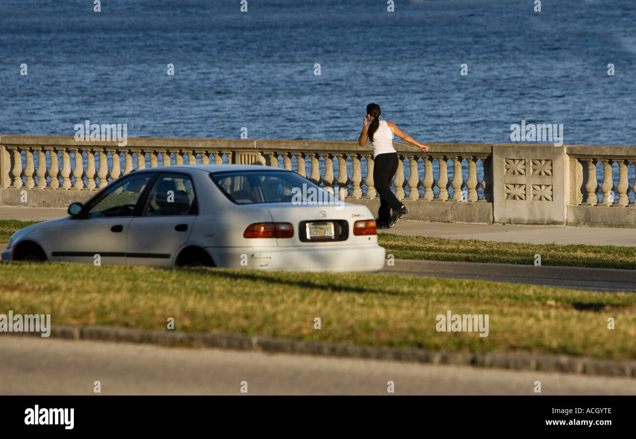 A car passes hi-res stock photography and images - Alamy