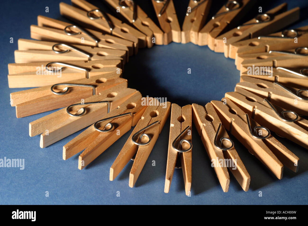 Circle of pegs hi-res stock photography and images - Alamy