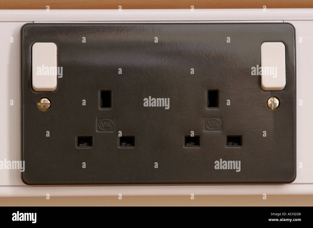Empty plug socket Stock Photo - Alamy