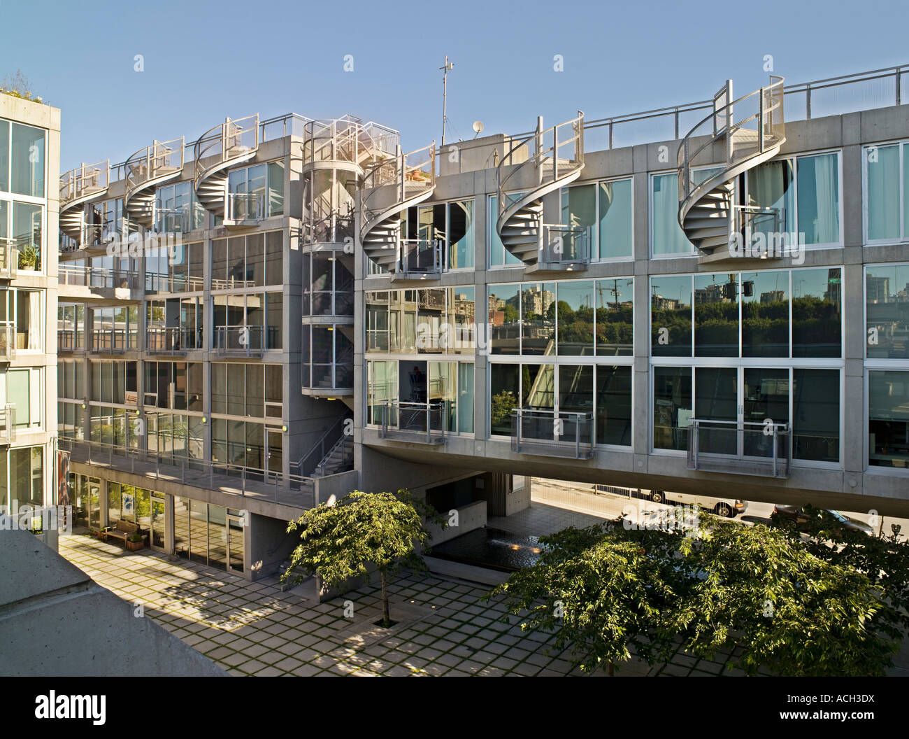 The Waterfall Building, Vancouver, British Columbia, Canada Stock Photo ...