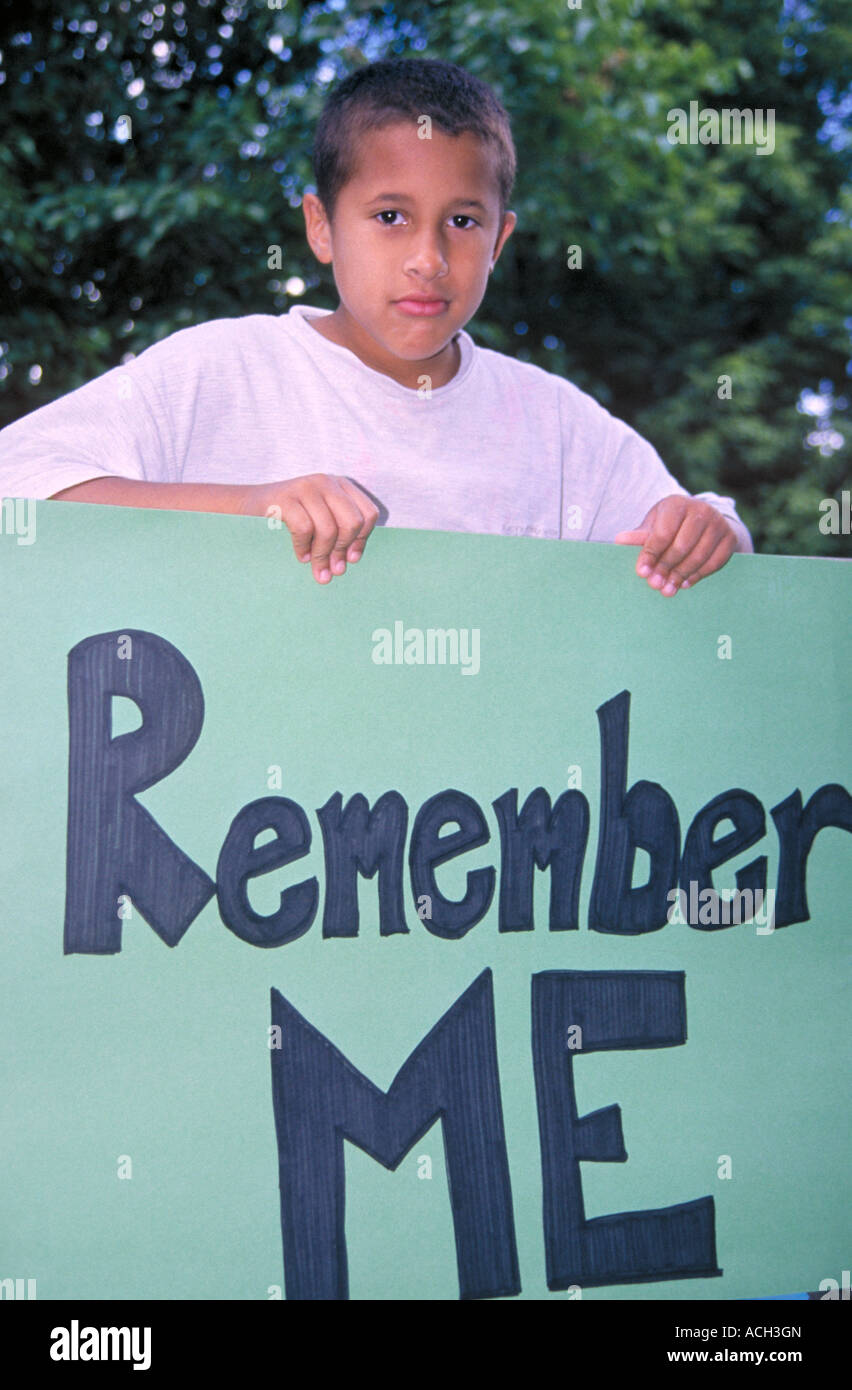 A boy protesting. St. Paul, Minnesota Stock Photo - Alamy