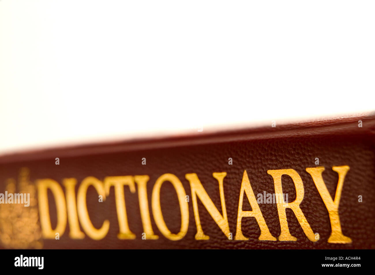 English dictionary book hi-res stock photography and images - Alamy