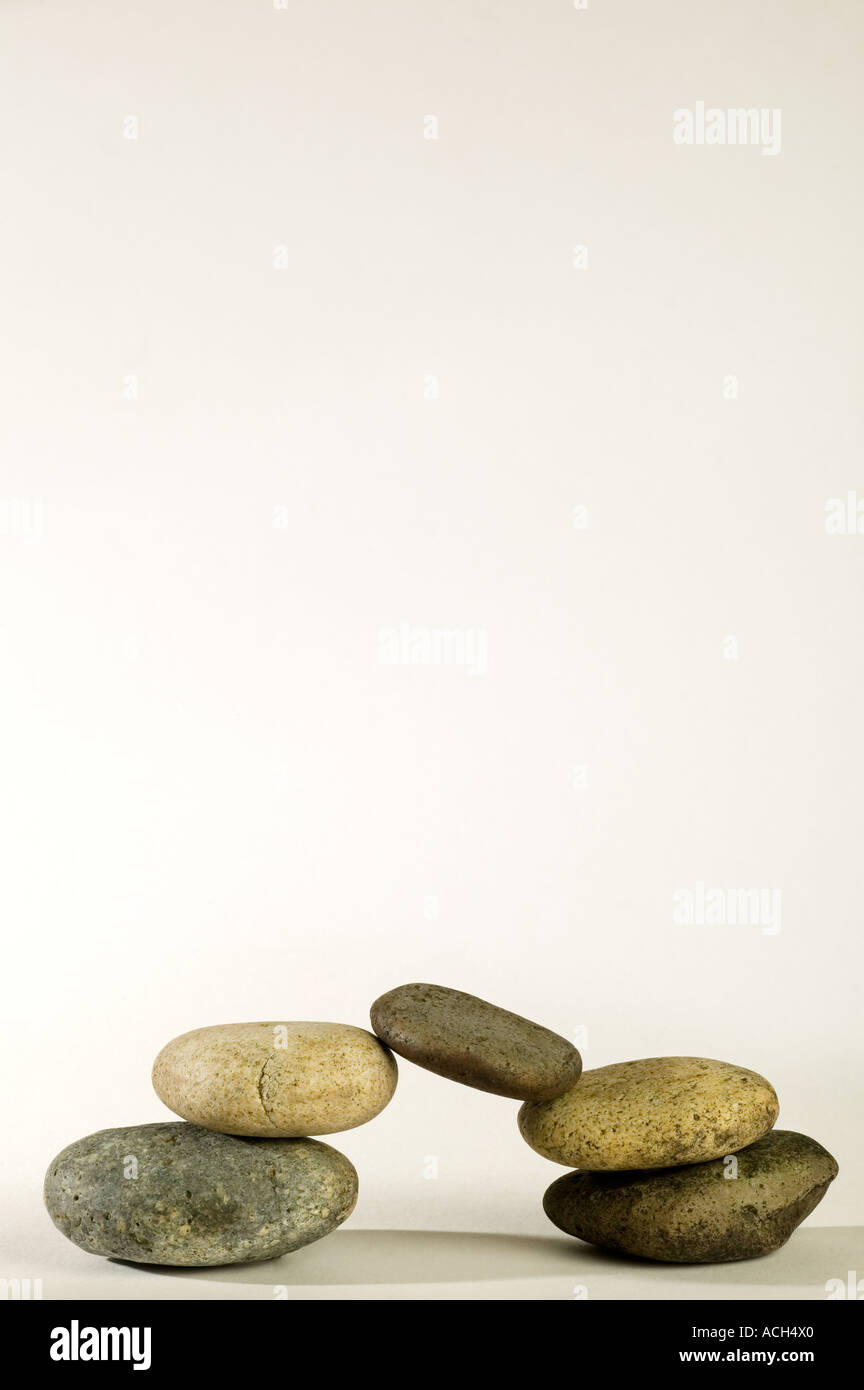Balanced rocks forming a bridge Stock Photo - Alamy