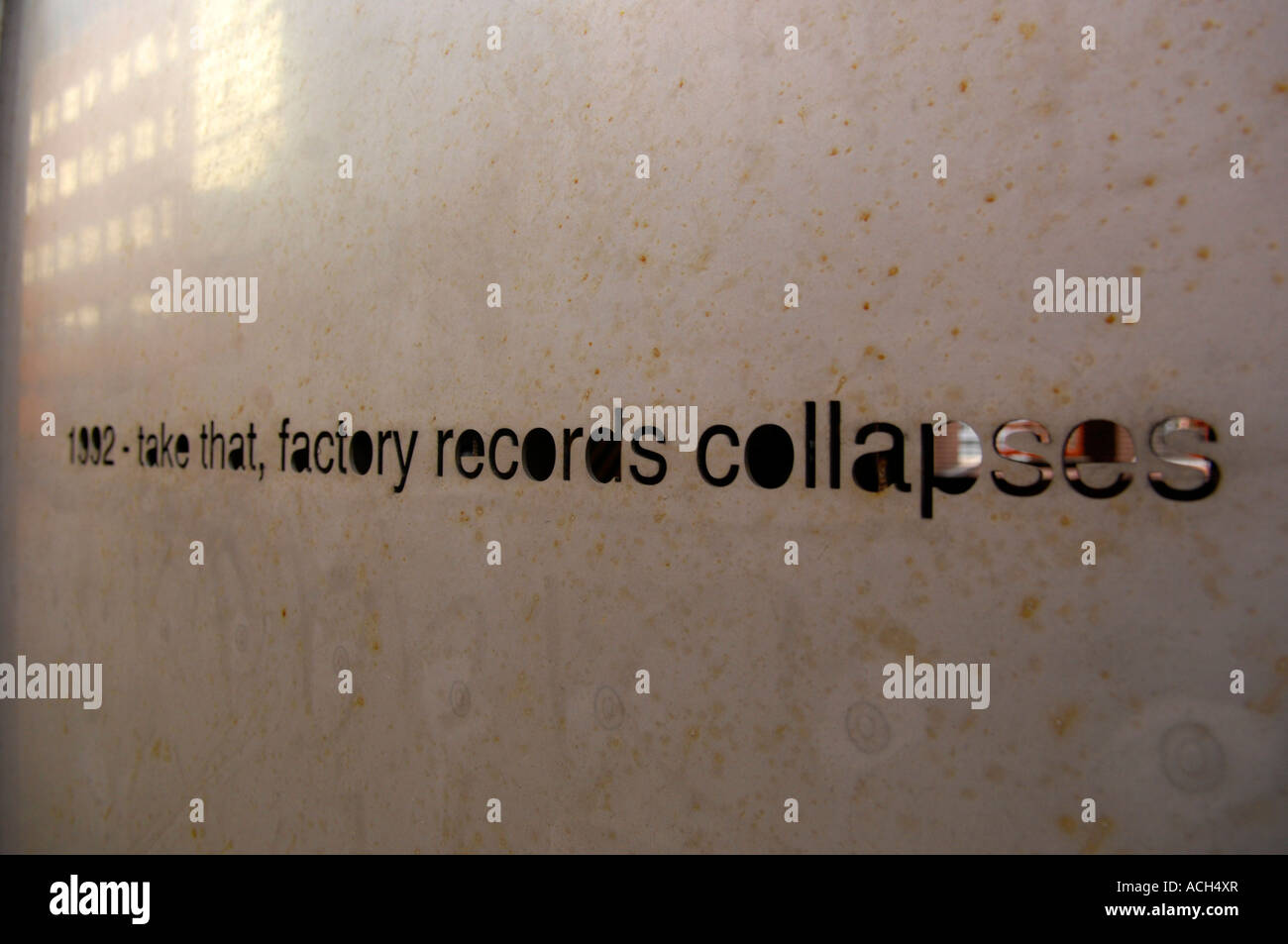 1992 take that factory records collapses the hacienda nightclub ...