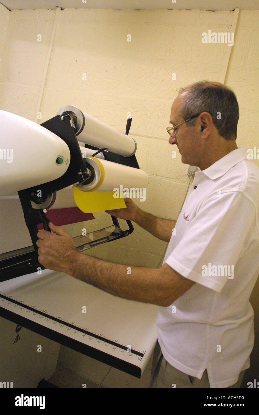 Printing industry technology Stock Photo - Alamy