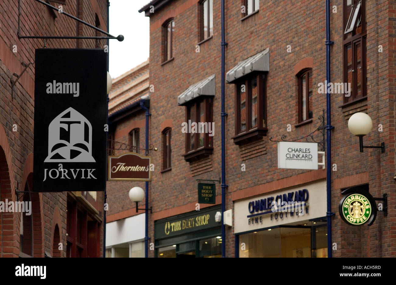 Shop signs, York, UK (2 Stock Photo - Alamy