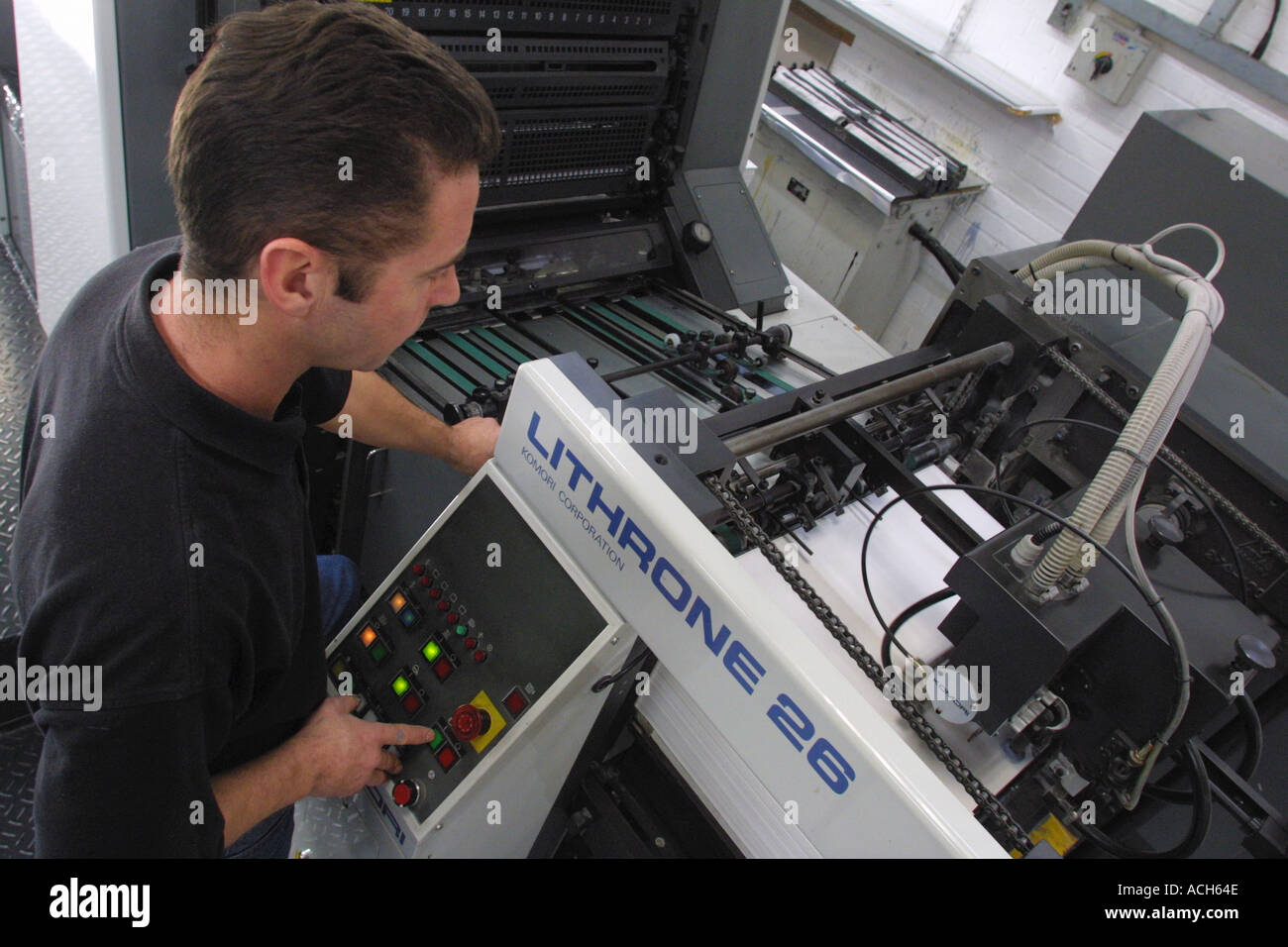 Printing industry technology Stock Photo - Alamy