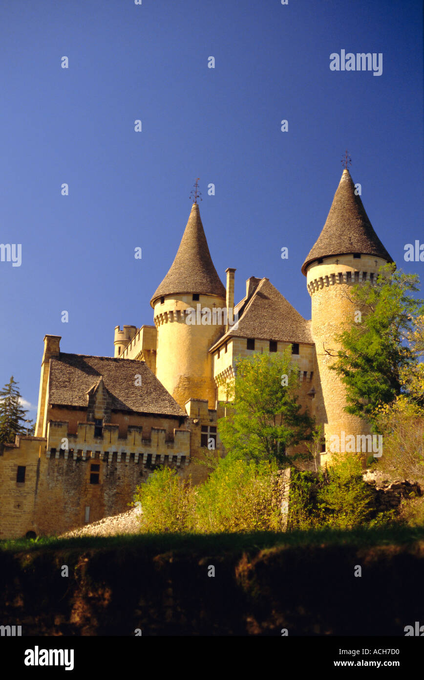 Puymartin castle Dordogne Aquitaine France Europe Stock Photo - Alamy