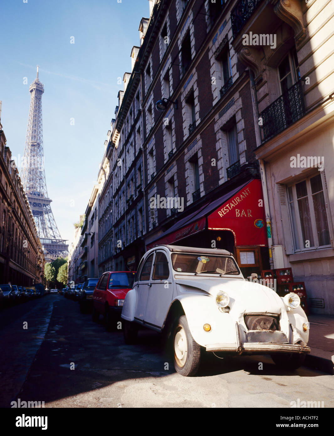 Eiffel tower behind the scenes hi-res stock photography and images - Alamy