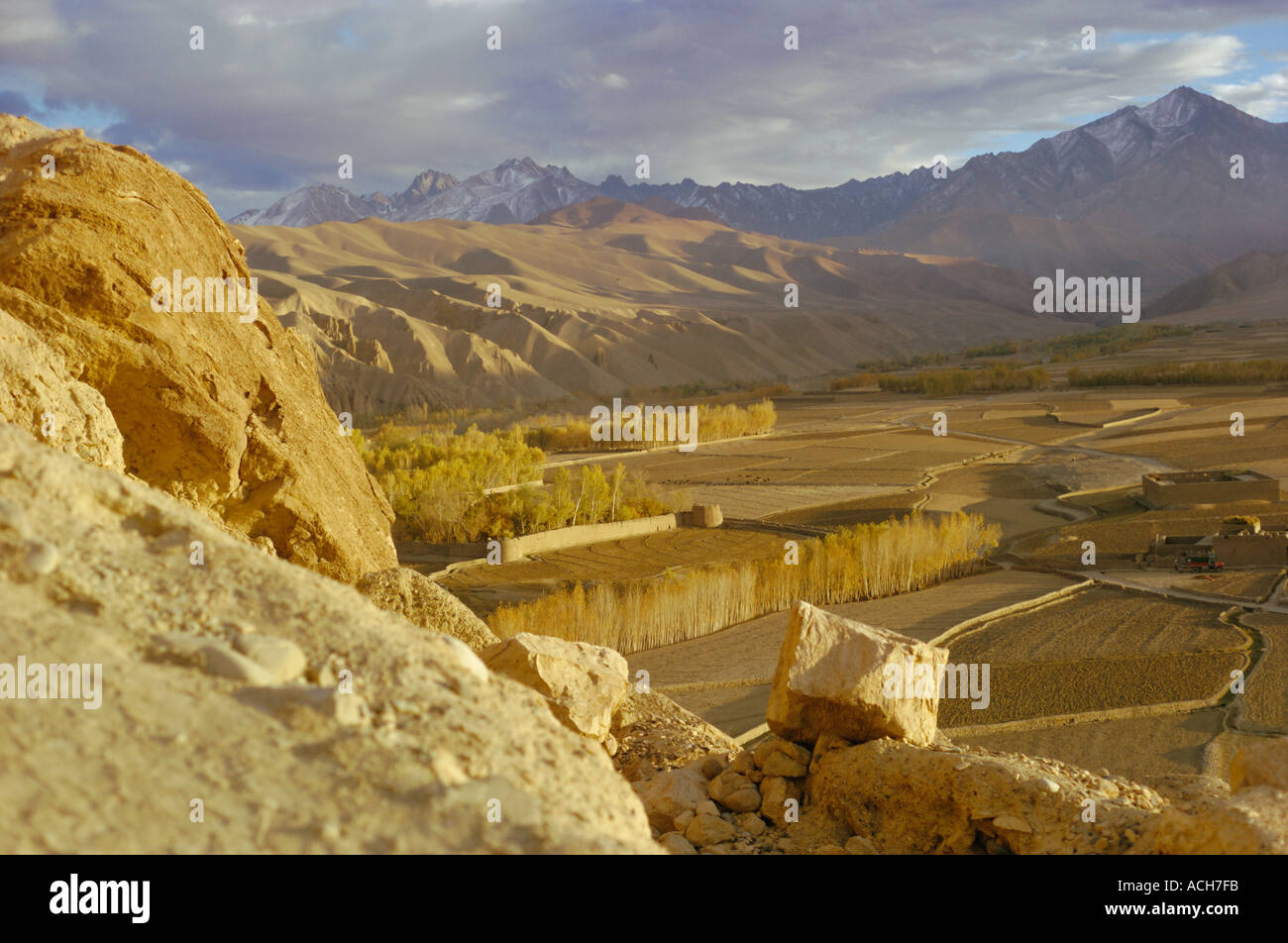 The Bamiyan Valley and the Koh i Baba Range of mountains Afghanistan ...