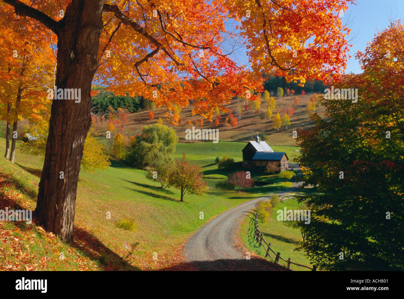 Vermont farm scene hi-res stock photography and images - Alamy