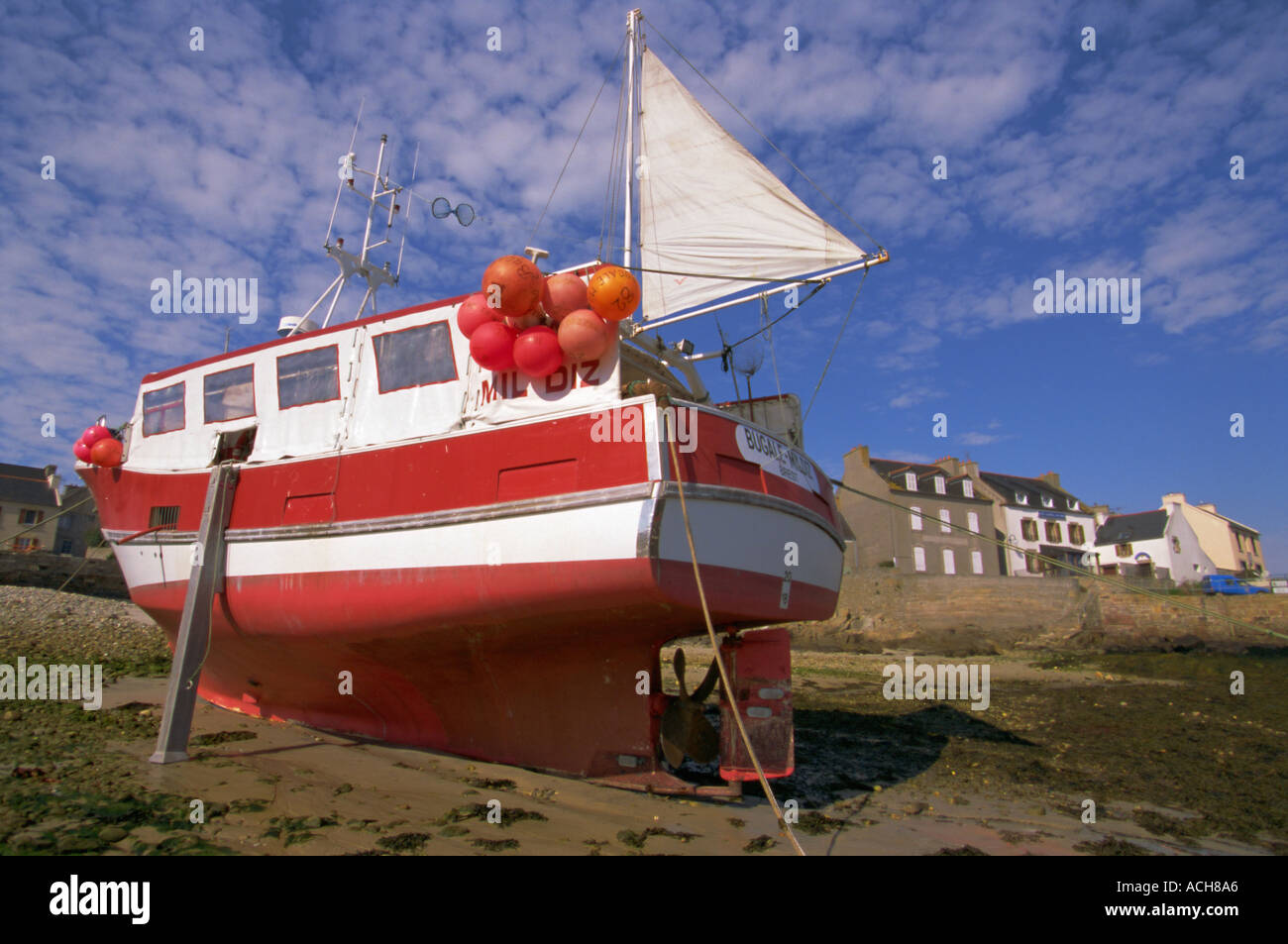 Ile Molene Ile de Molene Molene Island Brittany France Europe Stock ...