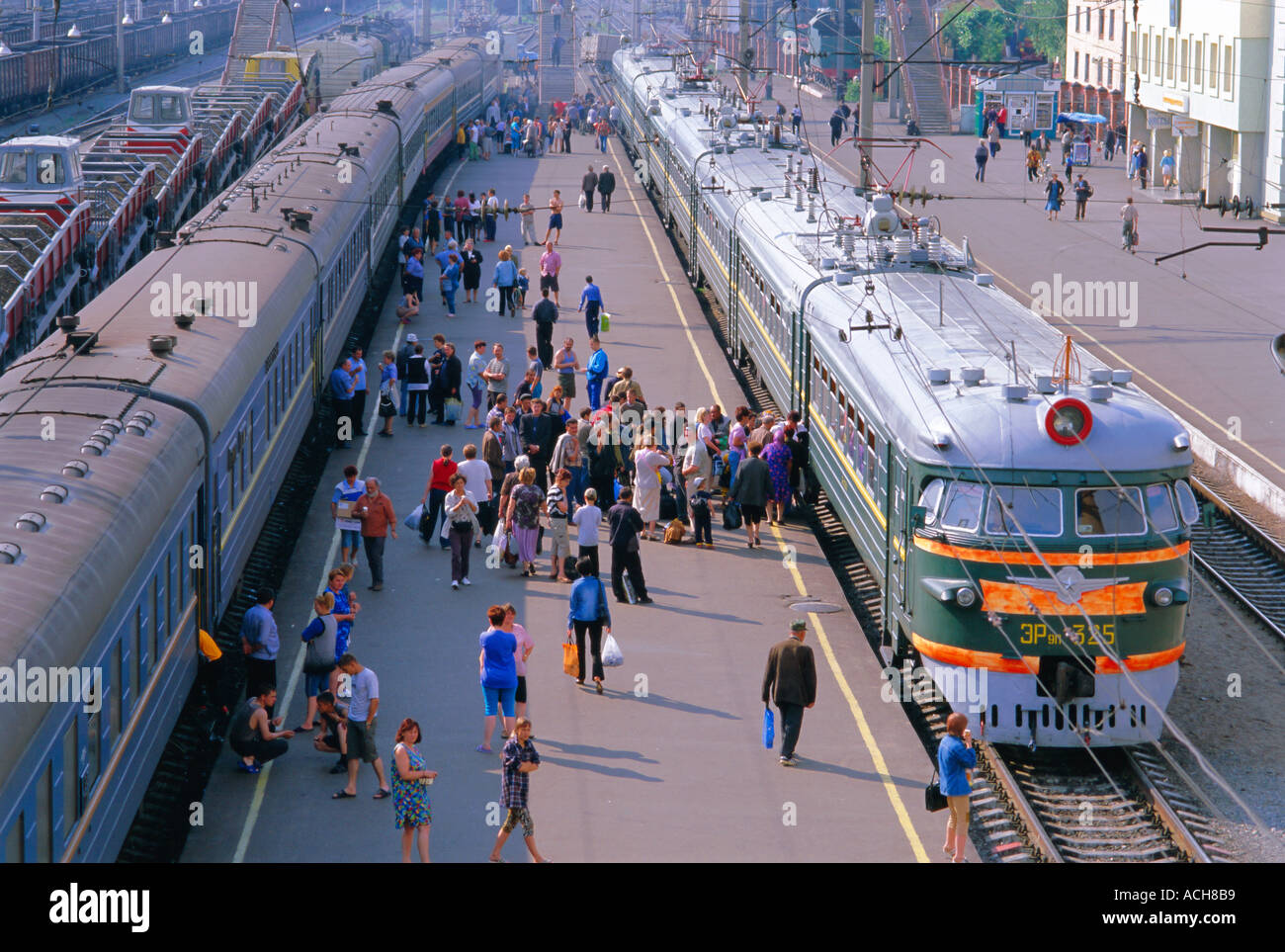 Trans Siberian Express Siberia Russia Stock Photo - Alamy