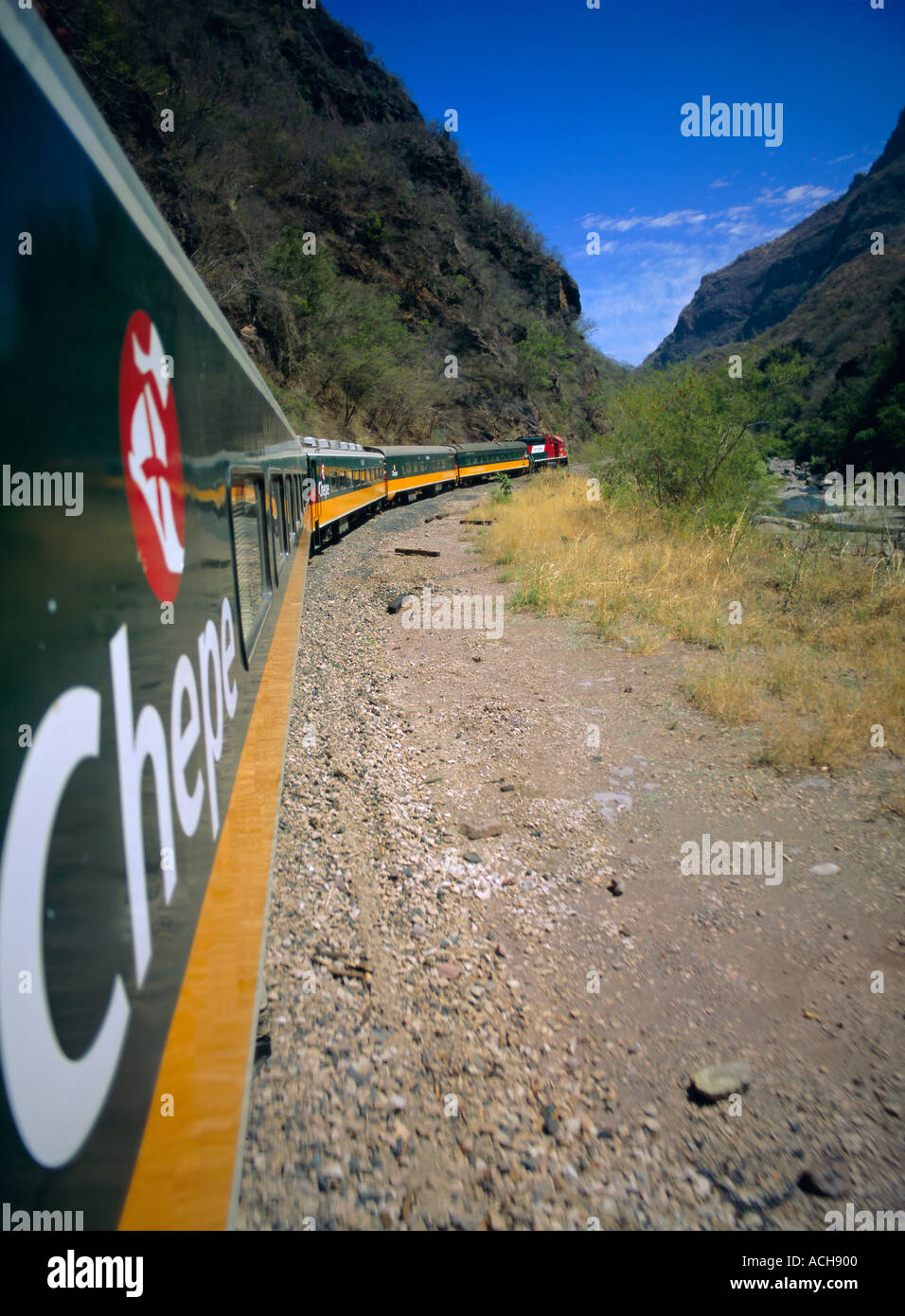 Chepe Train Copper Canyon Sierra Madre Chihuahua Mexico Central America ...
