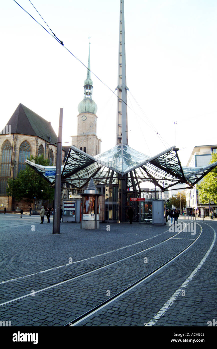 Dortmund central station with tracks hi-res stock photography and ...