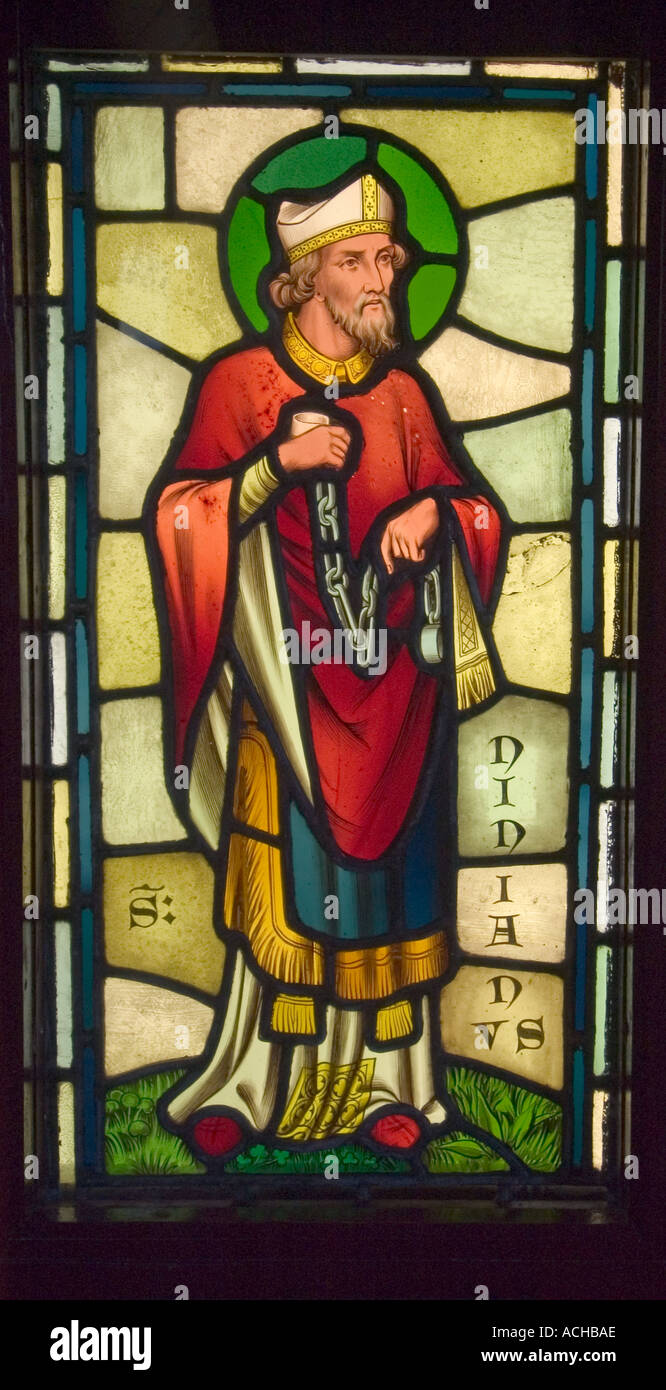 Stained Glass Window inside Castell Coch, (Red Castle), Tongwynlais ...