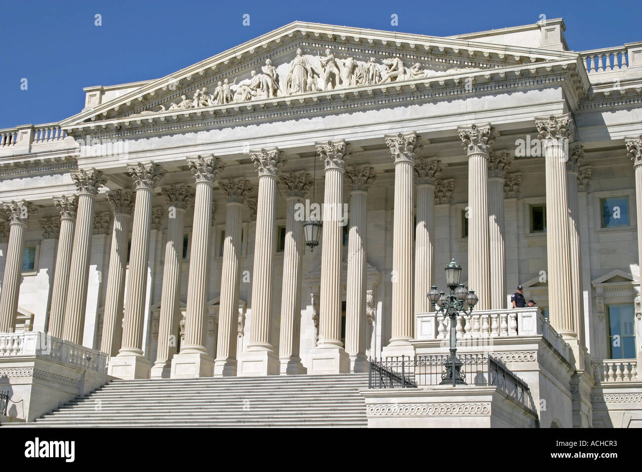 rear of Capitol building, Washington, D.C Stock Photo - Alamy