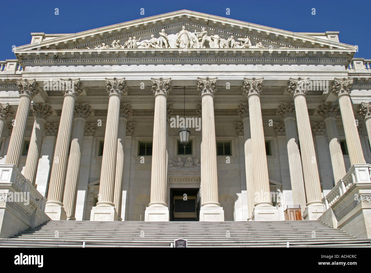 rear of Capitol building, Washington, D.C Stock Photo - Alamy