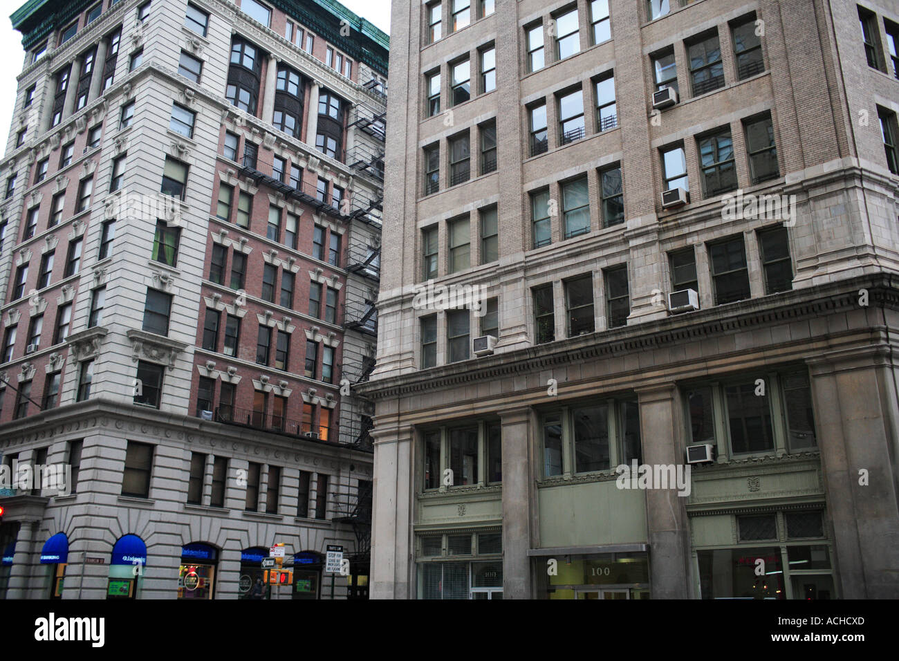 New York City Lower East Side Building details streets Stock Photo - Alamy