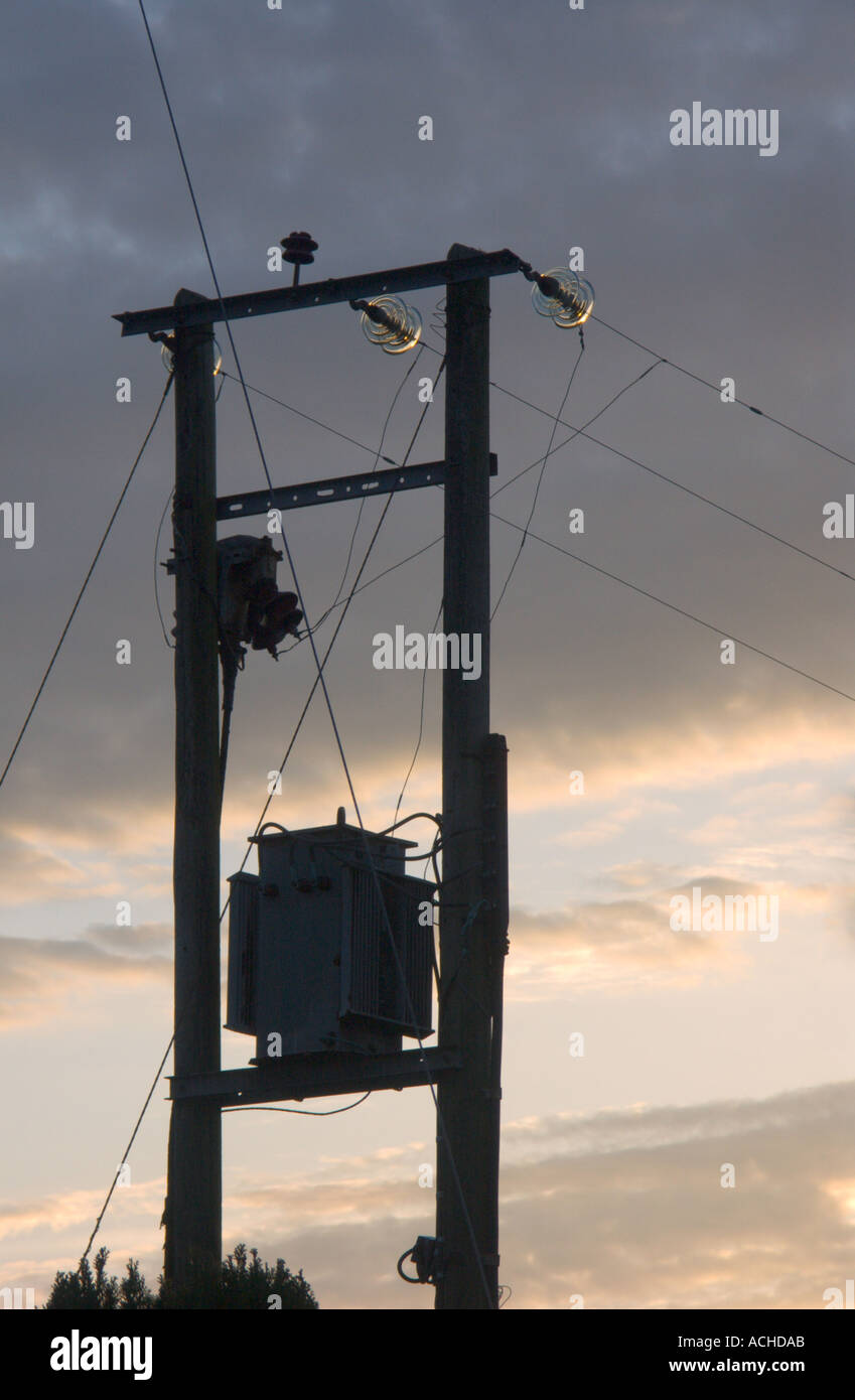 Power line transformer hi-res stock photography and images - Alamy
