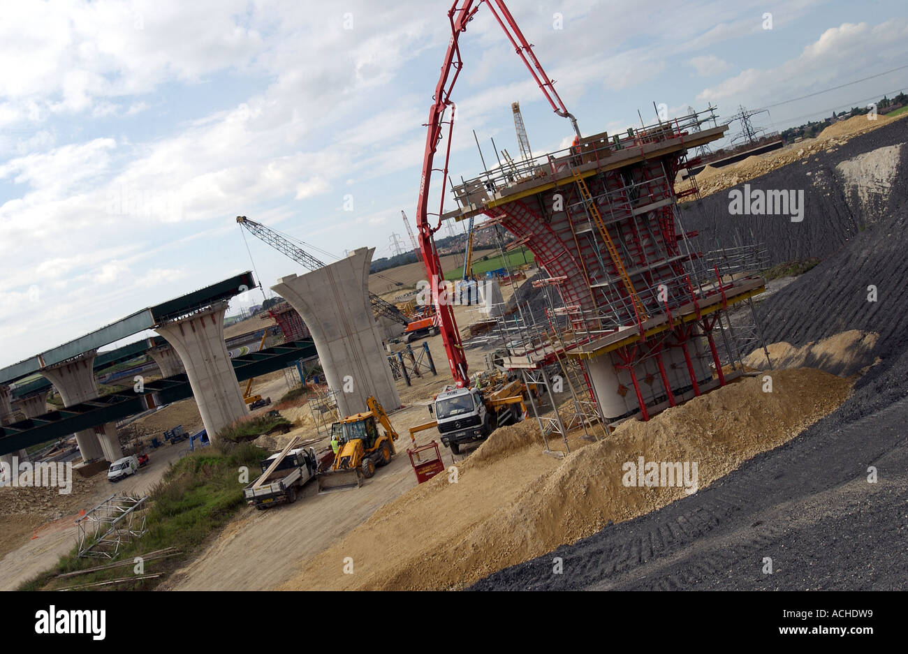 Construction Workers Motorway Stock Photos & Construction Workers ...