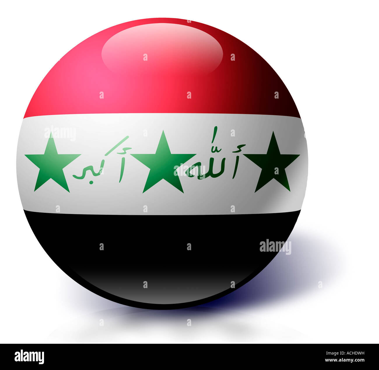 Iraq flag hi-res stock photography and images - Alamy