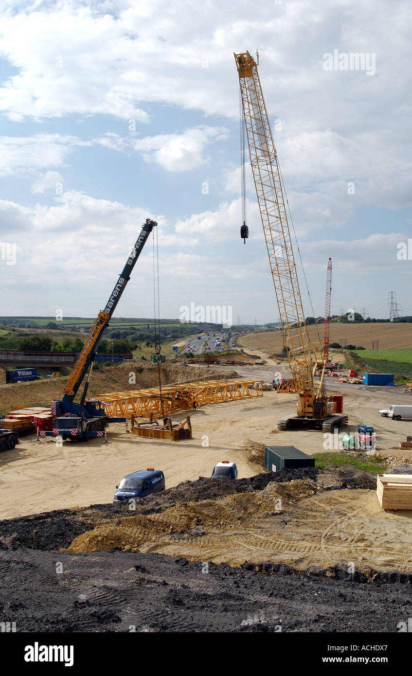 Motorway construction uk, workers hi-res stock photography and images ...