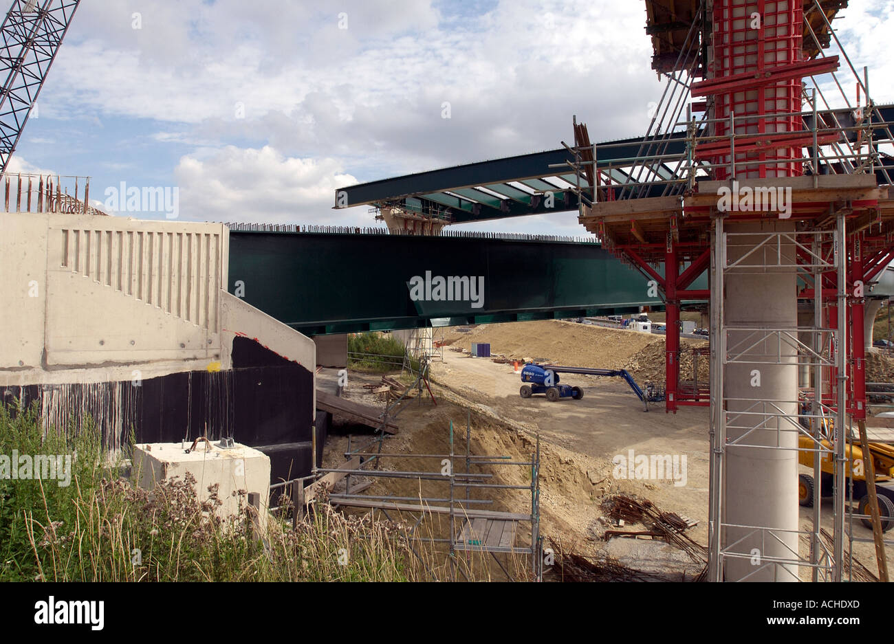 Motorway Construction Uk Tarmac Stock Photos & Motorway Construction Uk ...