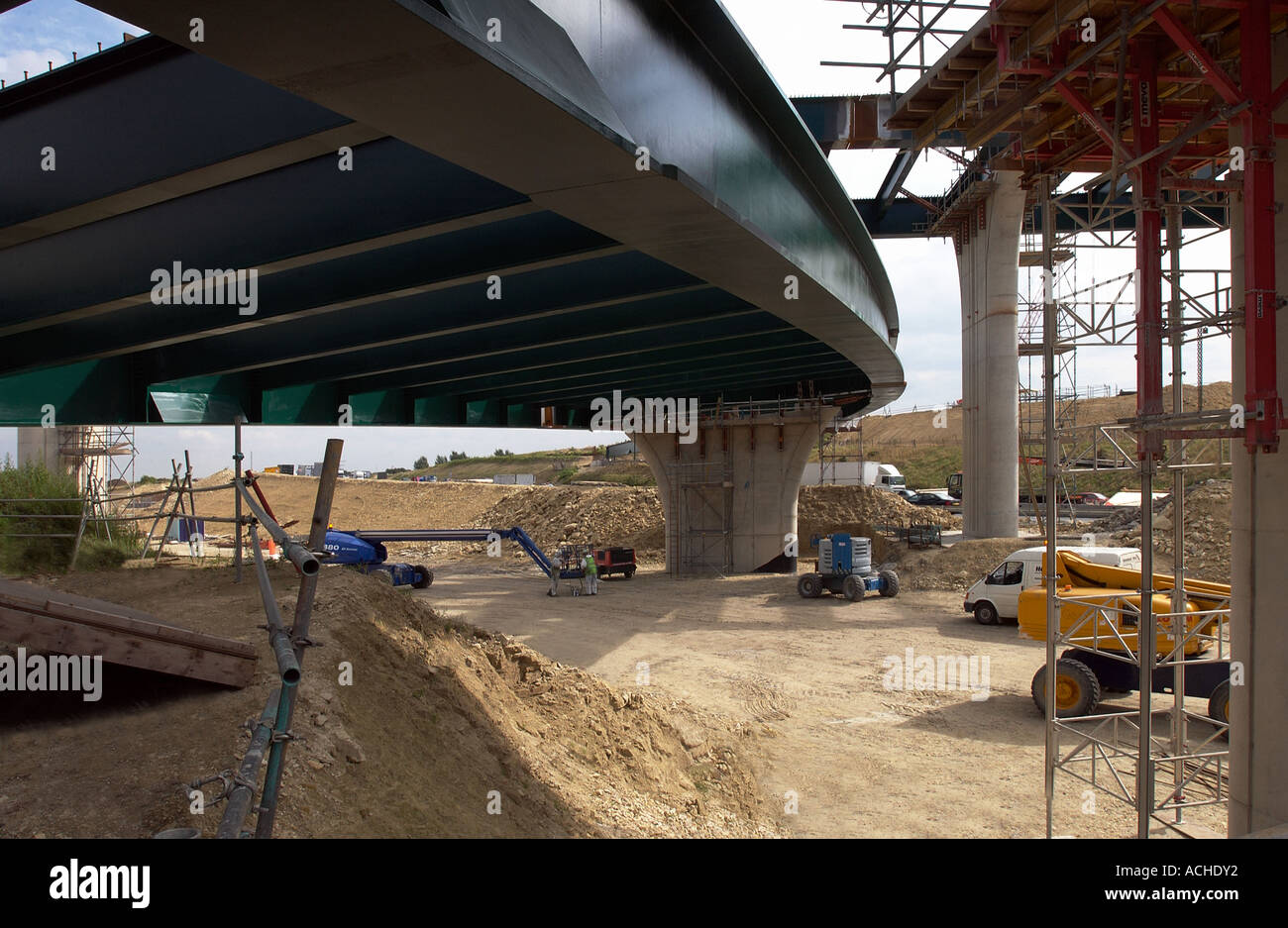 Construction site motorway bridge hi-res stock photography and images ...