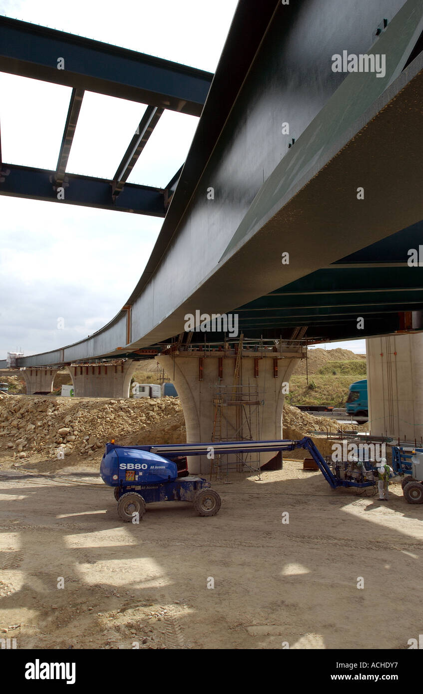 Construction workers motorway uk hi-res stock photography and images ...