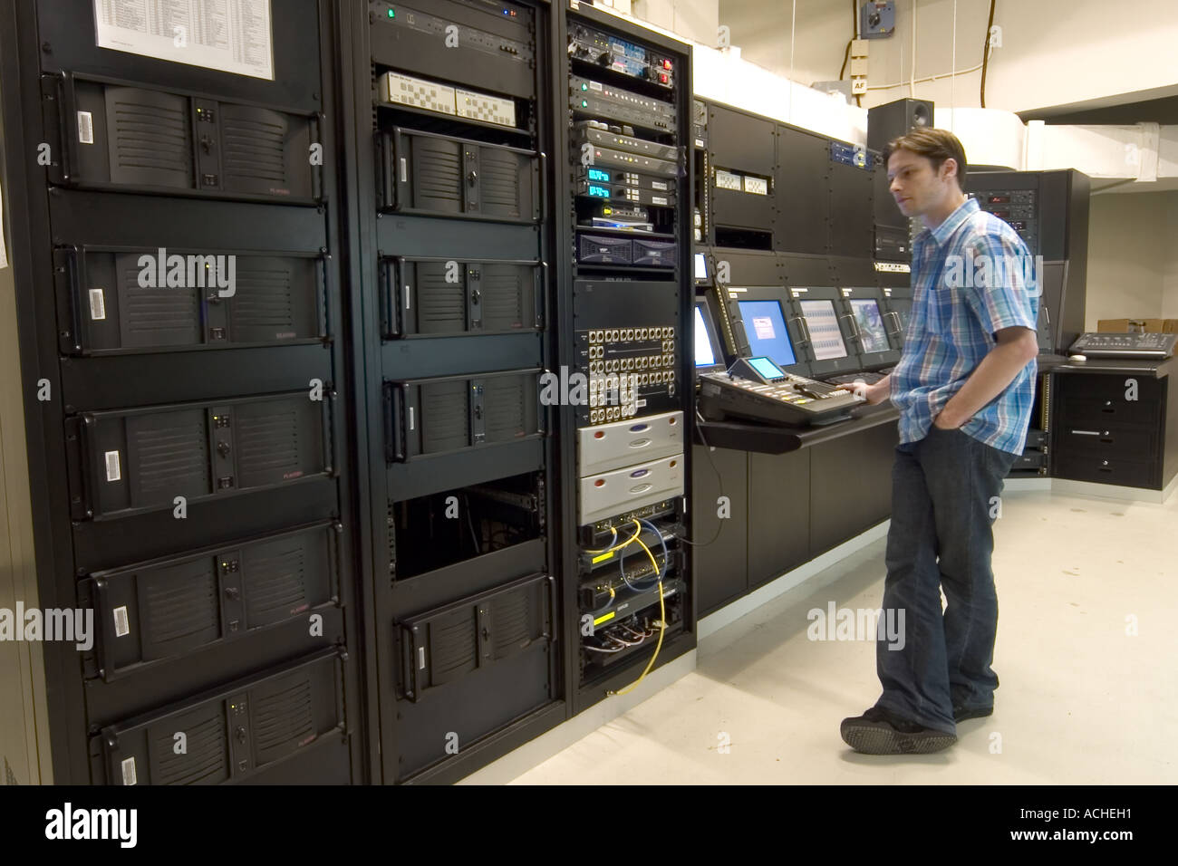 Racks equipment control panel hi-res stock photography and images - Alamy