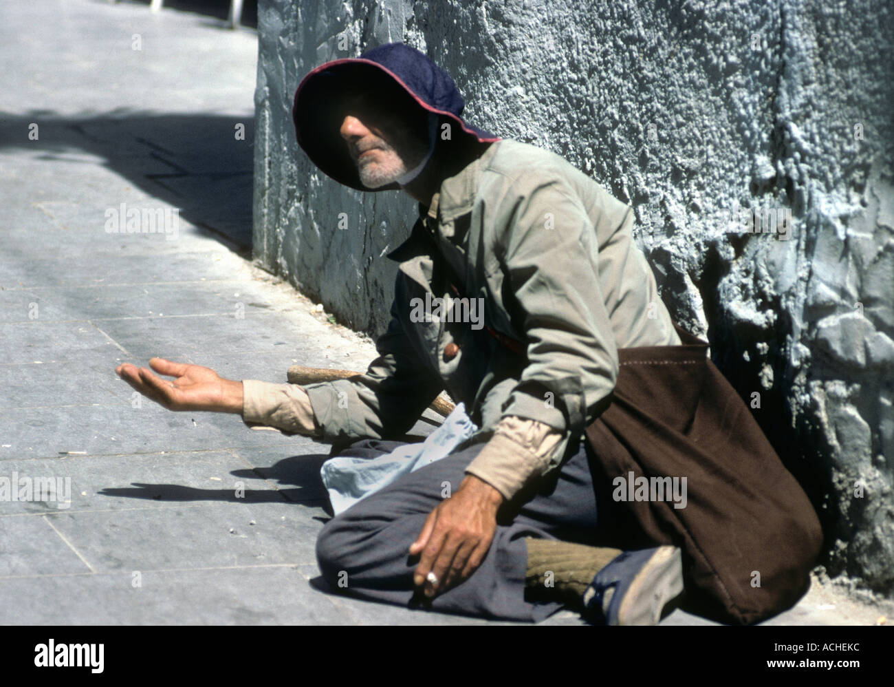 Poor Blind Man High Resolution Stock Photography and Images - Alamy